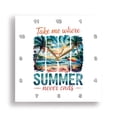 3drose, Take Me Where Summer Never Ends. Colorful Text, Art. Summer ...