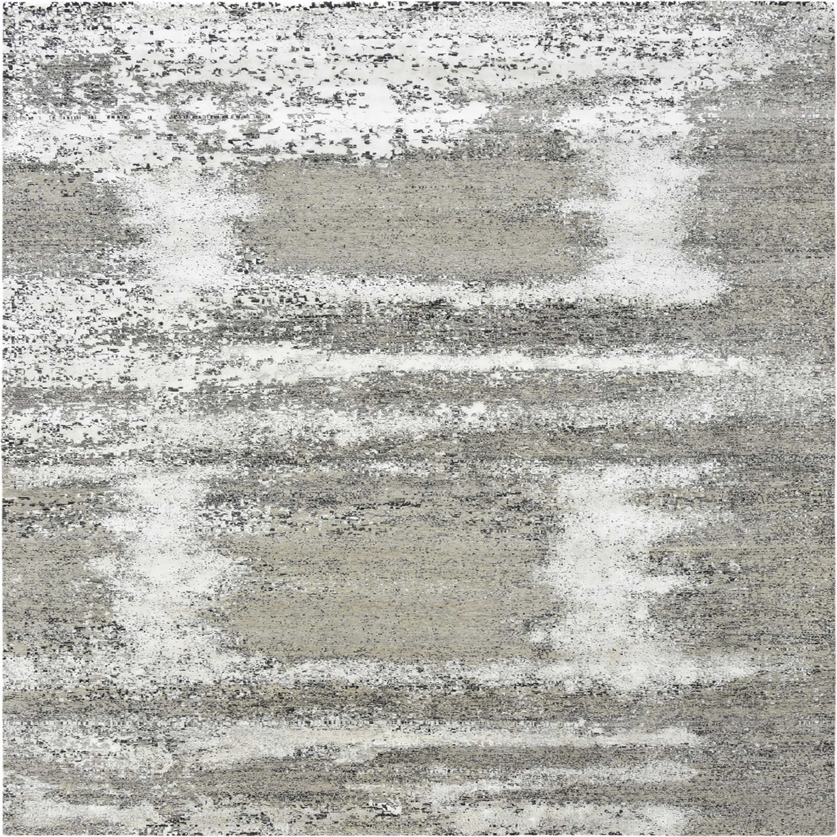 Ahgly Company Indoor Square Mid-Century Modern Dark White Beige ...