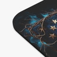 Burning American Flag Mouse Pad 9 x 8 Inch, Patriotic USA Desk Mat ...