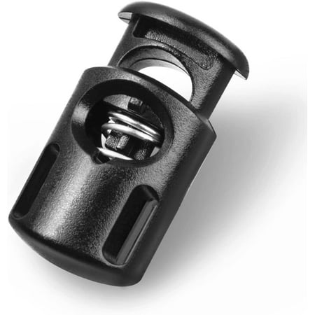 Lepai Plastic Cord Lock End Spring Stop Button Plug Multicolor (10 ...