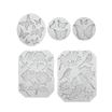 4Pcs Polymer Clay Silicone Molds, Mini Flowers, Leaves, Butterflies ...