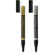 Pilot Metallic Permanent Marker, Extra-Fine, Silver - Walmart.com