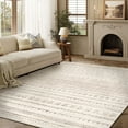 BERTHMEER Large Brown Area Rugs 9'x12' Clearance for Living Room ...