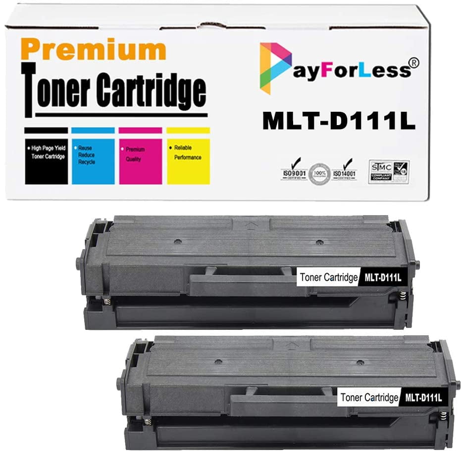PayForLess® MLT-D111L MLT-D111S Toner Cartridge 2PK for Samsung M2020 ...