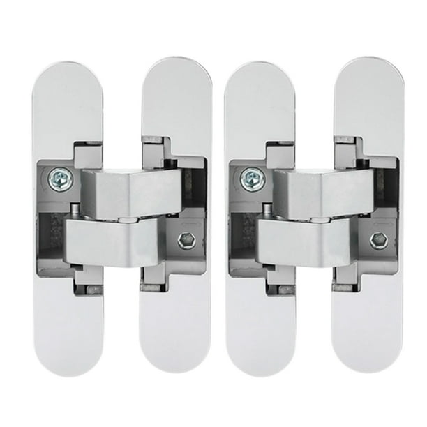 Concealed hinge for doors, Set of 2 invisible hinges for heavy doors ...