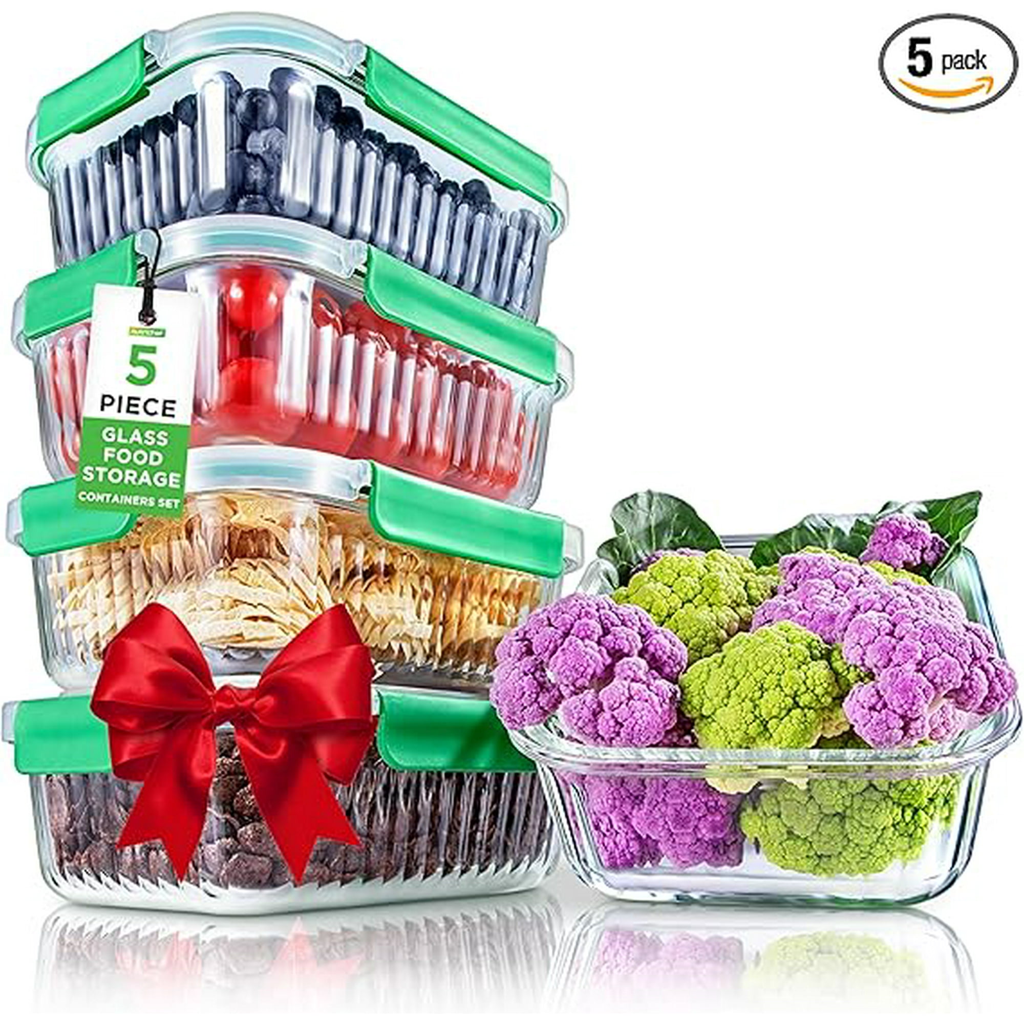 Click here for Nutrichef 10-Piece Superior Glass Food Storage Con... prices