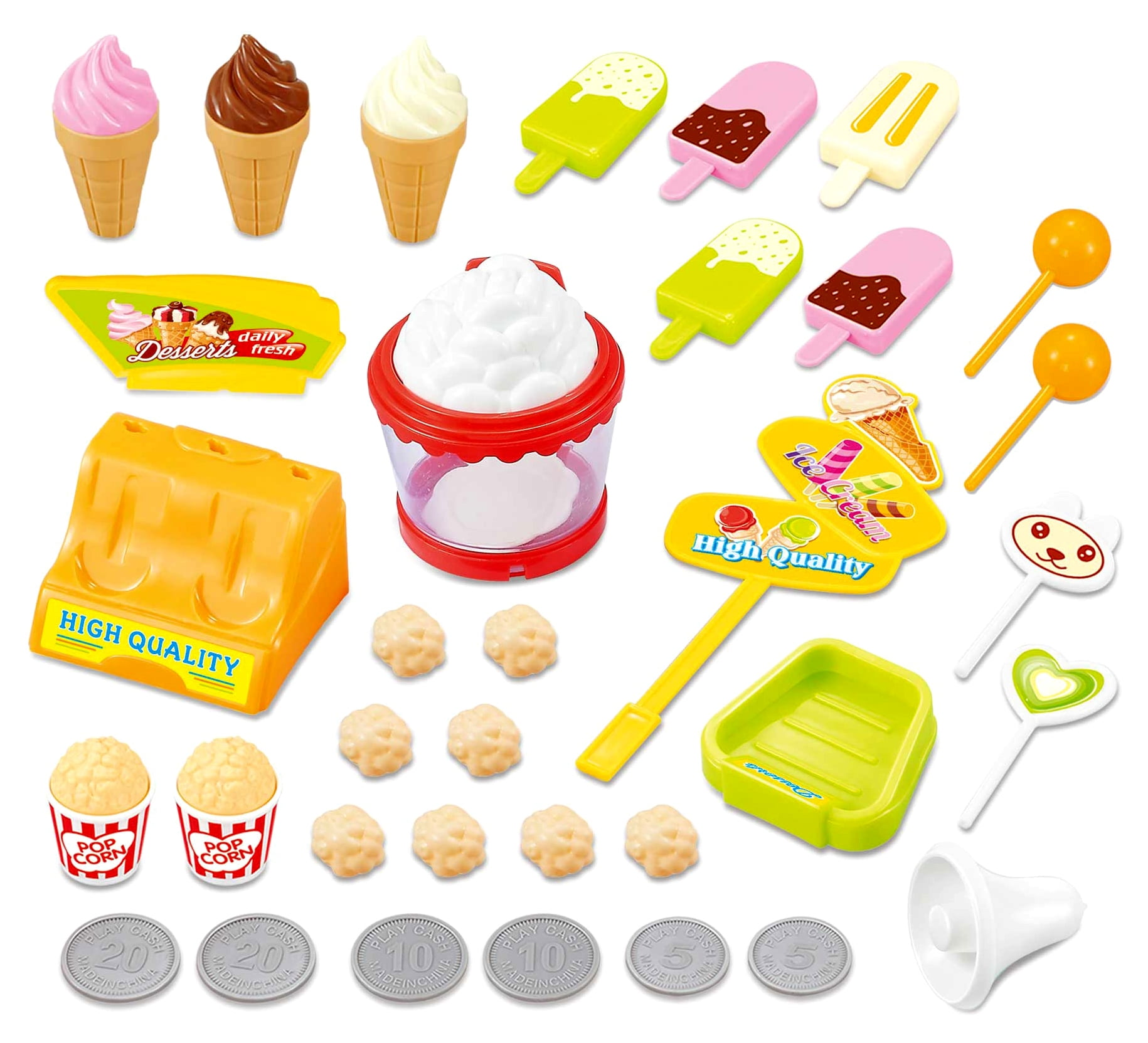 PlayWorld Sweet Treats Super Market Sweet Shop Playset - Orange ...