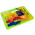 Buckle Toy Busy Board - Learn to Snap, Zip, Tie Shoe Laces, Buckle, and ...