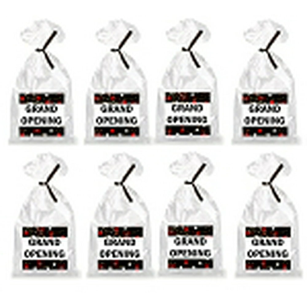 Grand Opening Party Favor Bags with Ties - 12pack - Walmart.com ...