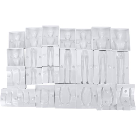 Body Model Mold, Man Shaped Cake Figure Fondant Mold Handmade Body ...
