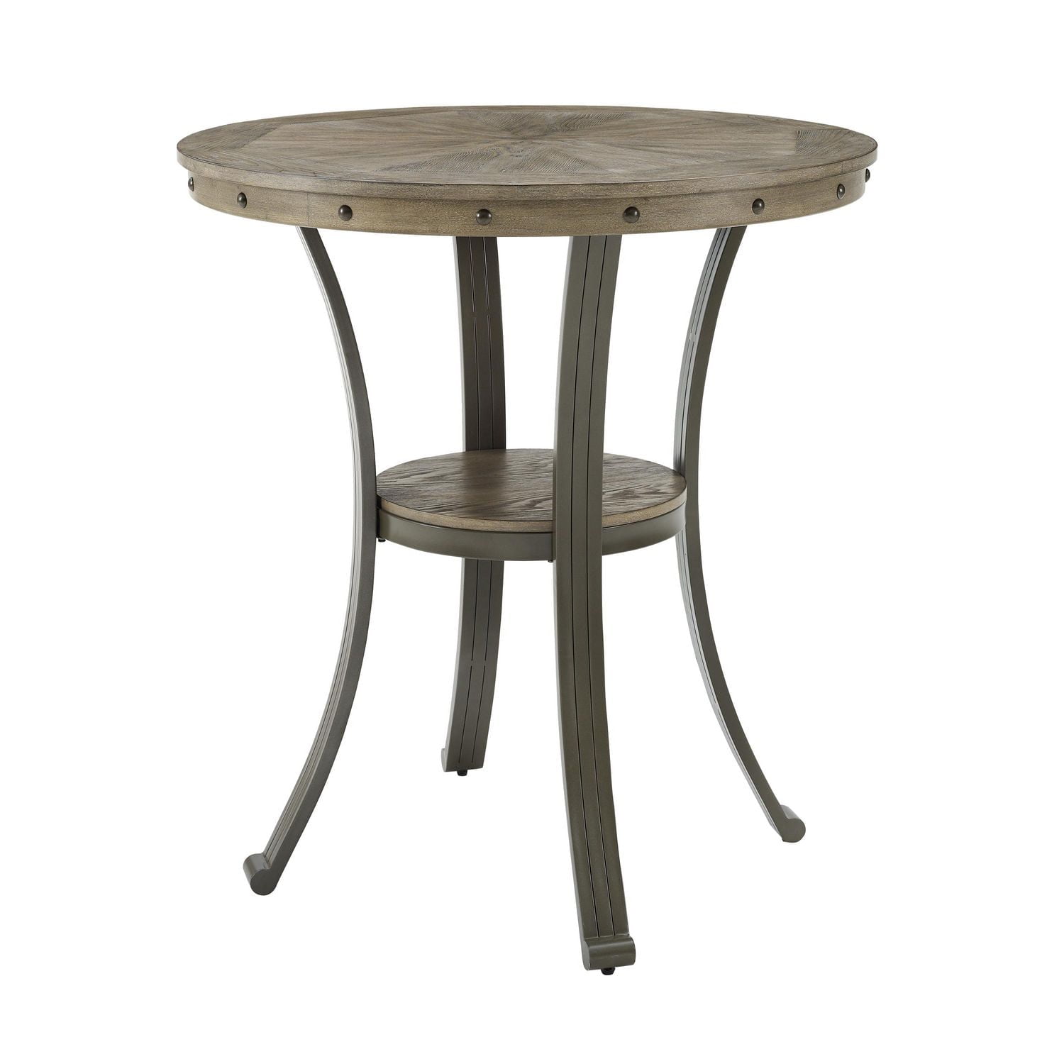 Click here for Linon Trager Pub Table  Grey prices