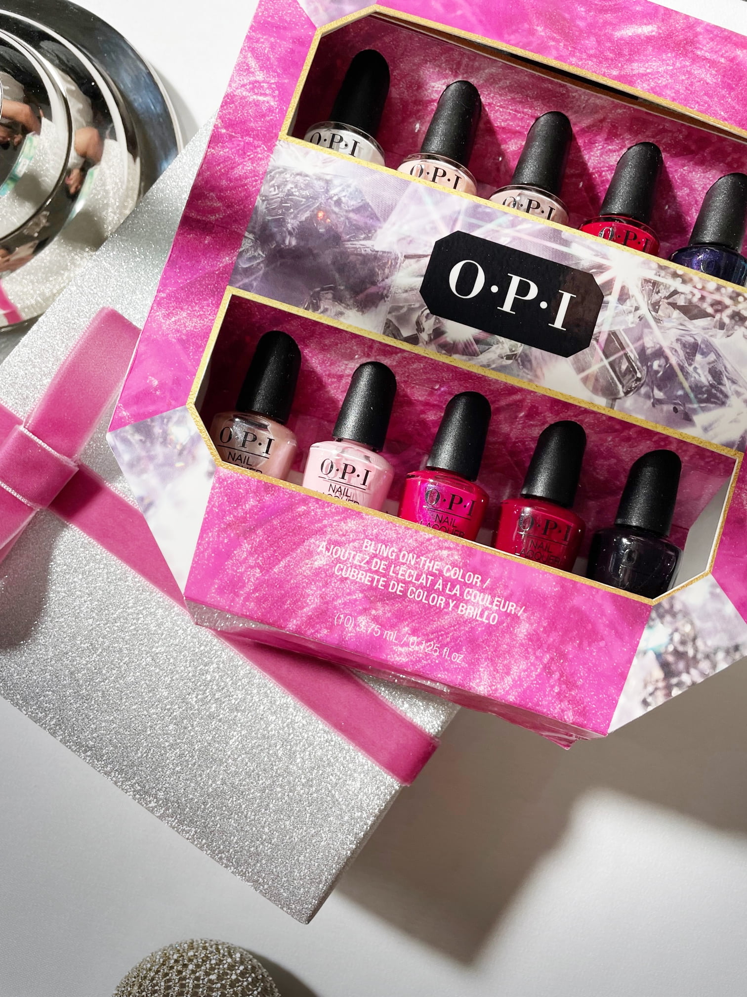 Buy OPI 2022 Holiday Kit, 10-Piece Mini Nail Polish Collection Online ...