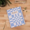 Think Ink Monthly Weekly Large Blue Checkerboard 12 Month Jul 2025 ...
