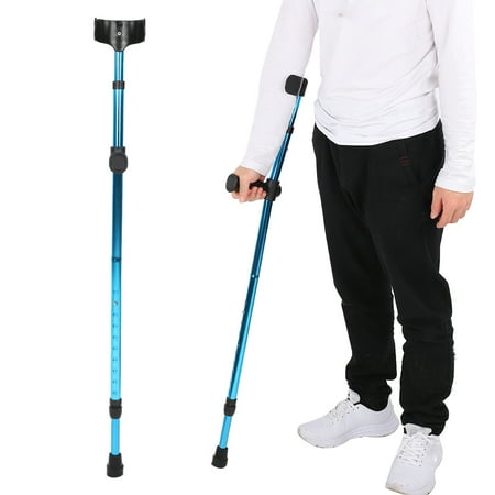 Noref Forearm Crutch Portable Hand Cane Walking Stick Adjustable Canes ...