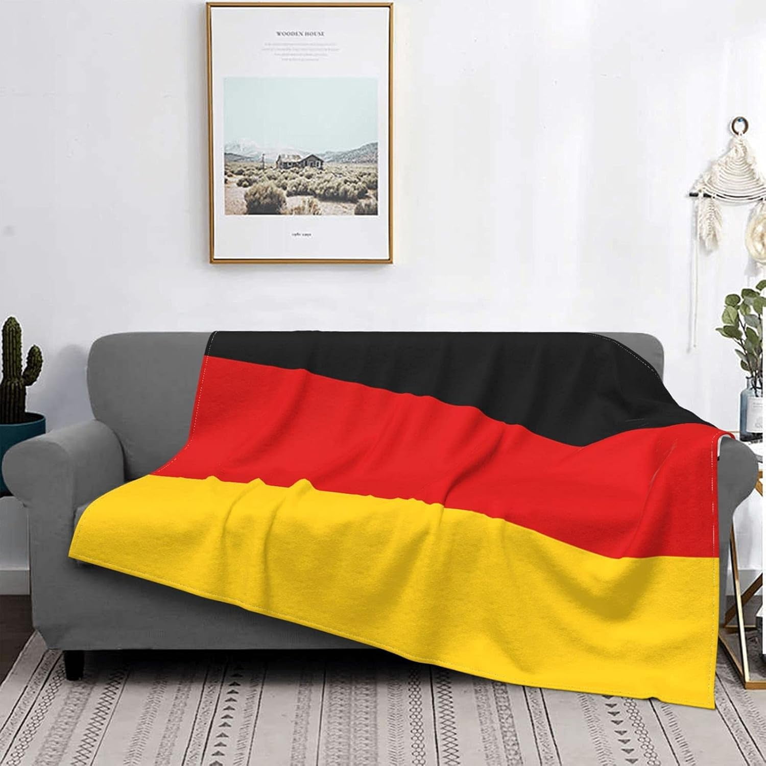 Click here for Yingd Germany Flag Throw Blanket Suitable Ultra So... prices