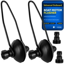 Shoreline Marine Water Outboard Engine PVC Motor Flusher, Round ...