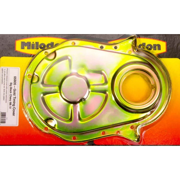 Milodon 65605 MLD65605 TIMING COVER BBC GOLD - Walmart.com