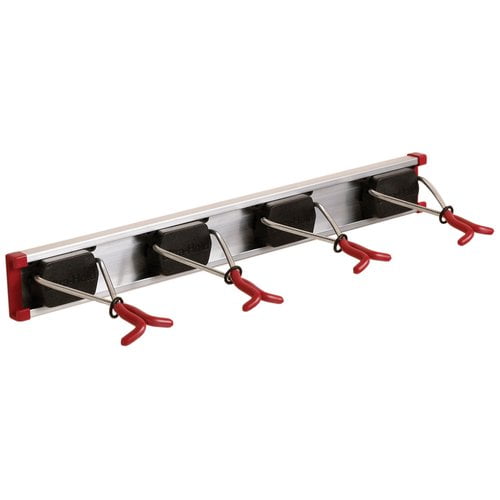 Lehigh Group 18" Ultra Hold Four Hook Tool Rack - Walmart.com - Walmart.com