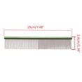 Cats Grooming Comb 6 Color Stainless Steel Teeth to Remove Tangles and ...