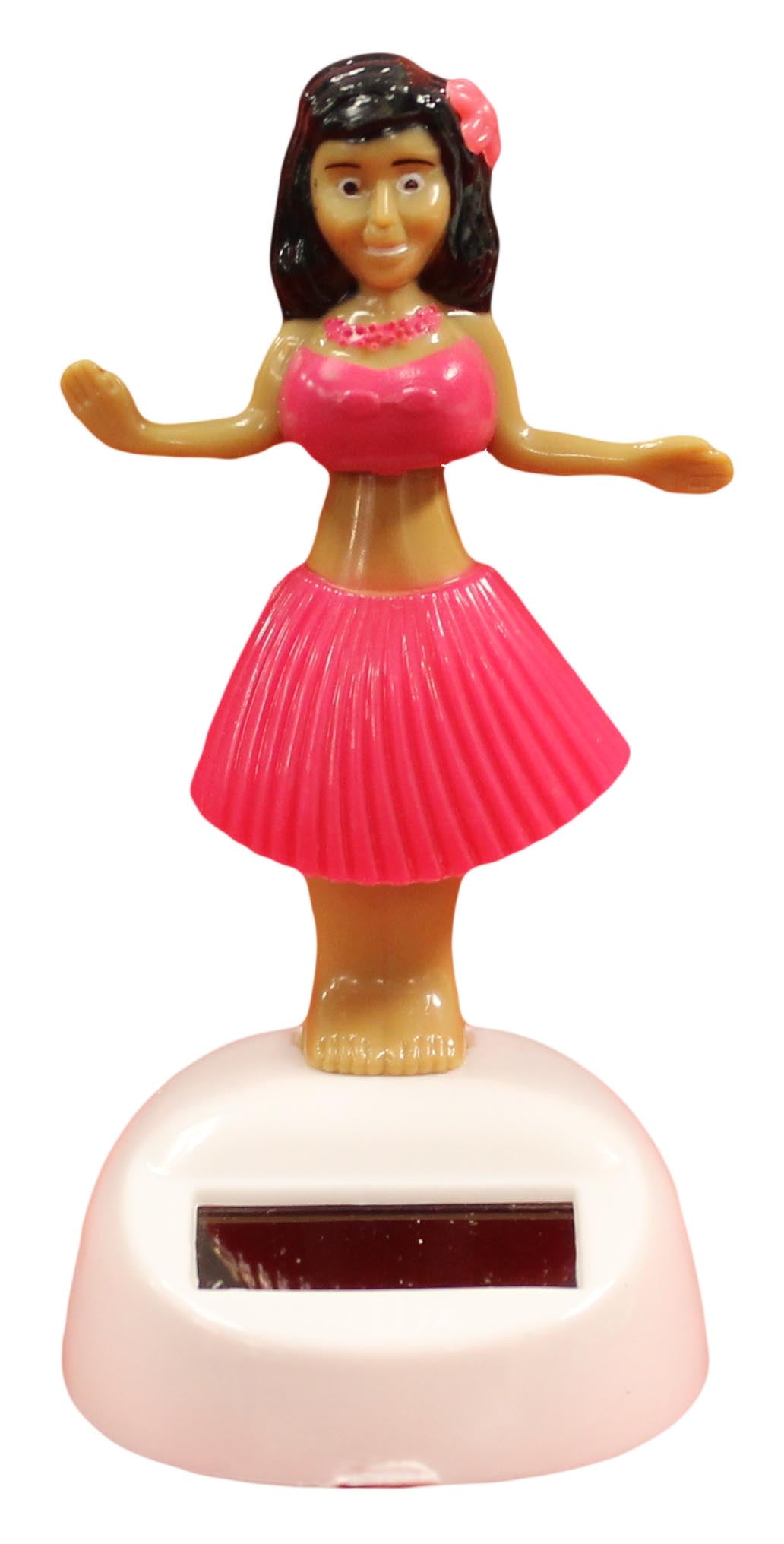 4 Inch Solar Powered Dancing Hula Girl, Pink - Walmart.com