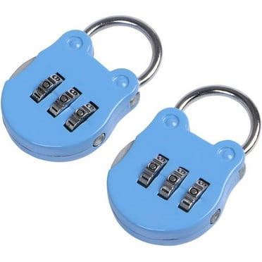 Carabiner Combination Lock, Locking Carabiner,3Colors Travel Bag ...