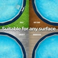 Shop Square 15' Round Above Ground Pool Liner Pad, Geotextile Material ...