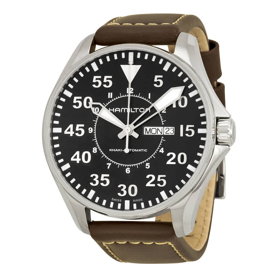 Hamilton Khaki Pilot Automatic Mens Watch H64715535 - Walmart.com