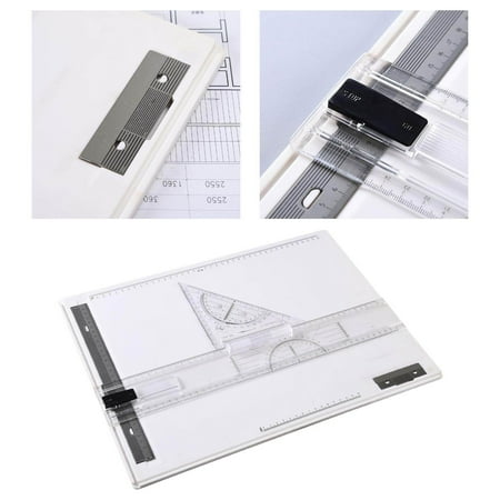 destyer T Square Drawing Board Drafting Table A3 Angle Adjustable Gift ...