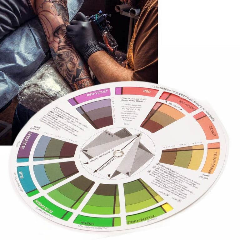 Tattoo Ink Color Chart