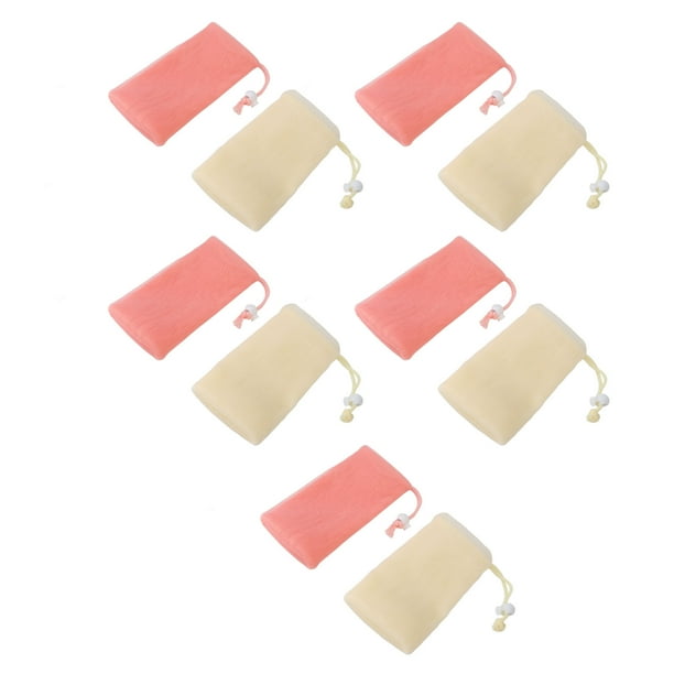 Exfoliating Mesh Pouch, Cleansing Foaming Long Lasting Soft Multilayer ...