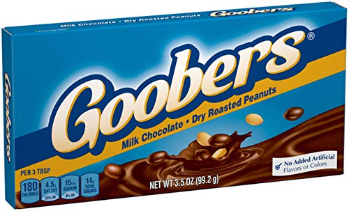 Goobers Chocolate Theater Box, 3.5 oz - Walmart.com