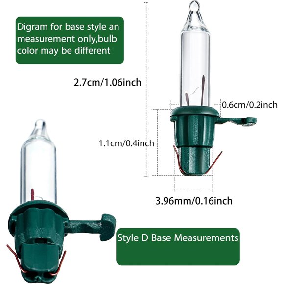 Christmas Tree Replacement Bulbs