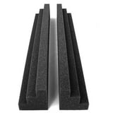 XL Column Acoustic Wedge Studio Soundproofing Foam Corner Block Finish ...