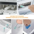 Ice Maker Cleaning Brush Kit, 10 Piece Set with Flexible Crevice Brush ...