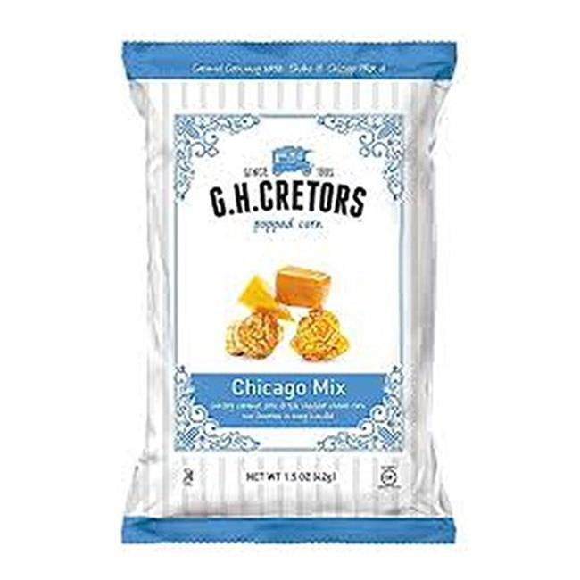 G.H. Cretors 1704501 7.5 oz Popcorn Chicago Mix - Case of 36 - Walmart.com