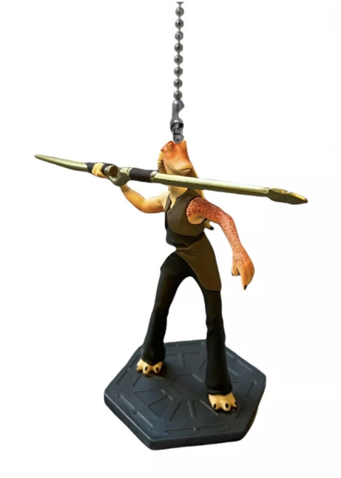 Star Wars Jar Jar Binks Fan Lamp Light Pull Chain Figure Figurine Sith ...