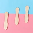 TOPBATHY1 100pcs Wooden Ice Cream Spoons, Disposable Taster Spoons for Sampling - Walmart.com