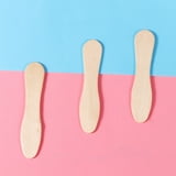 TOPBATHY1 100pcs Wooden Ice Cream Spoons, Disposable Taster Spoons for Sampling - Walmart.com