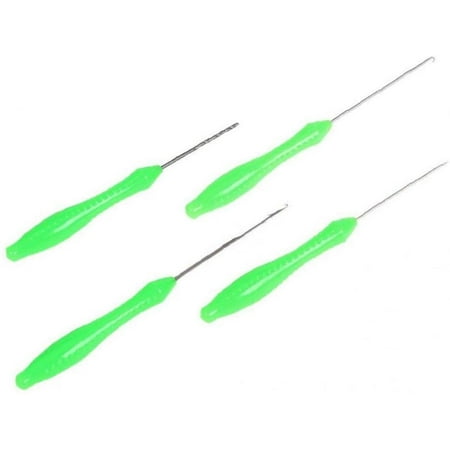 4pcs Fishing Rigs Needle Kit Bait Hook Drill Holder Stringer Baiting ...