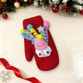 AINIYS Knitted 3D Cartoon-Themed Mittens Warm Gloves for Winter Playful ...