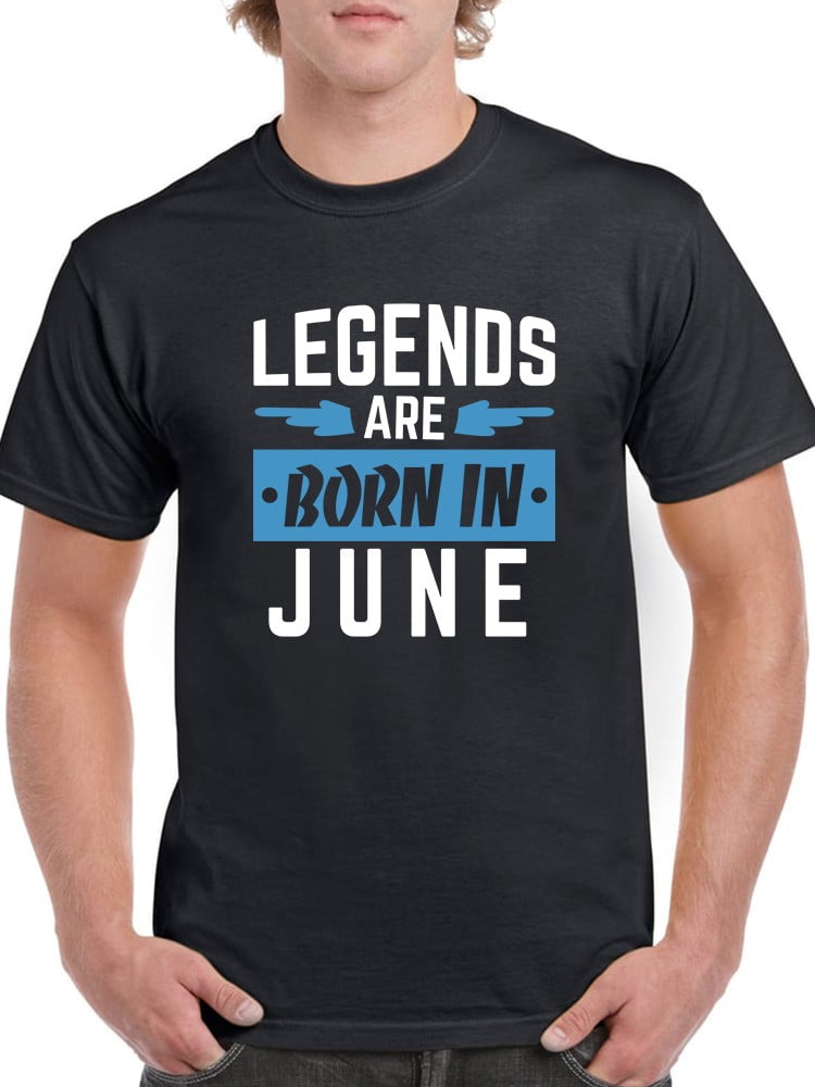 Born In June Men T-Shirt, Male Small - Walmart.com
