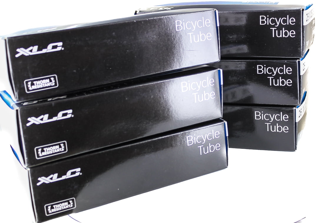 Lot 6 XLC 26" x 1.25/1.50 48mm Presta Valve Thorn Resistant Bike Inner ...