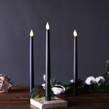 Battery-Operated LED Single Window Candle - Walmart.com
