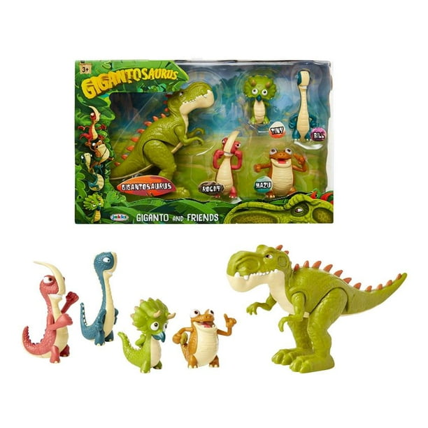 Gigantosaurus Giganto and Friends Multi Figure Pack includes Mazu, Bill ...