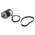 Brushed DC Motor 24V 120W 6A 2550RPM Aluminum Alloy Low Noise High ...