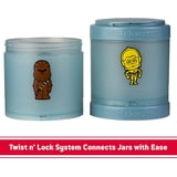 Whiskware Star Wars Stackable Snack Pack Containers - Kitchen Accessory ...