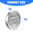 10/5 Piece 2032 3V 210mAh Travel Size for Digital Devices Calculators ...