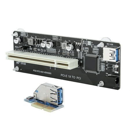 Pcie To Dual Pci Adapter Card Pcie To Dual Pci Expansion Card Pcie To ...