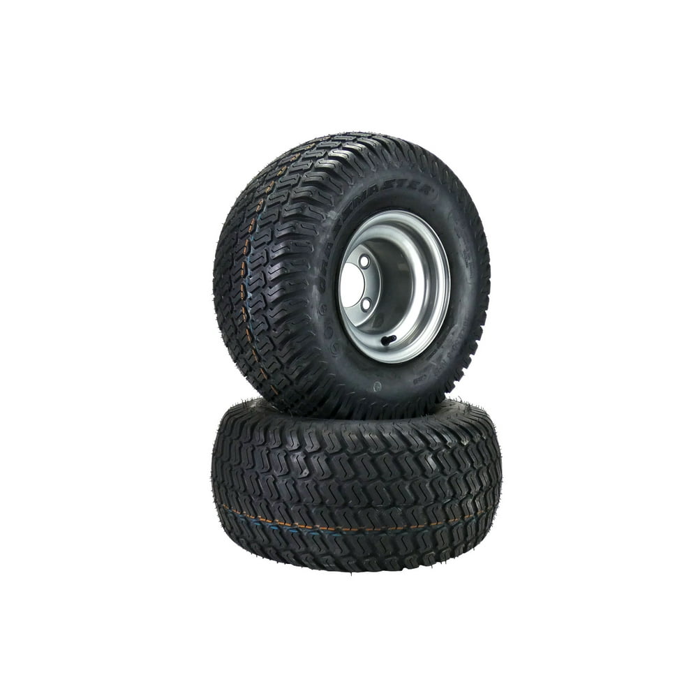 (2) Wheel & Tire Assemblies 18x9.50-8 for older Hustler Fastrak & Sport ...