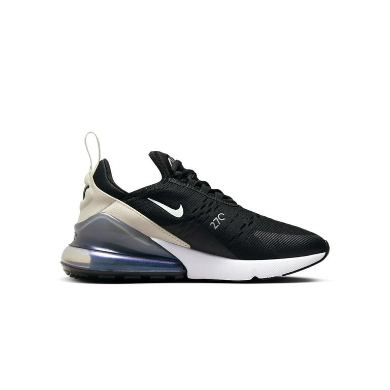 Women's Nike Air Max 270 Black/Metallic Silver-Phantom Women's Nike Air Max 270 Black/Metallic Silver-Phantom